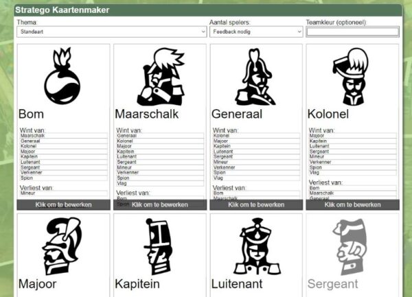 Levend Stratego | Spelregels en kaarten - Scout's Choice